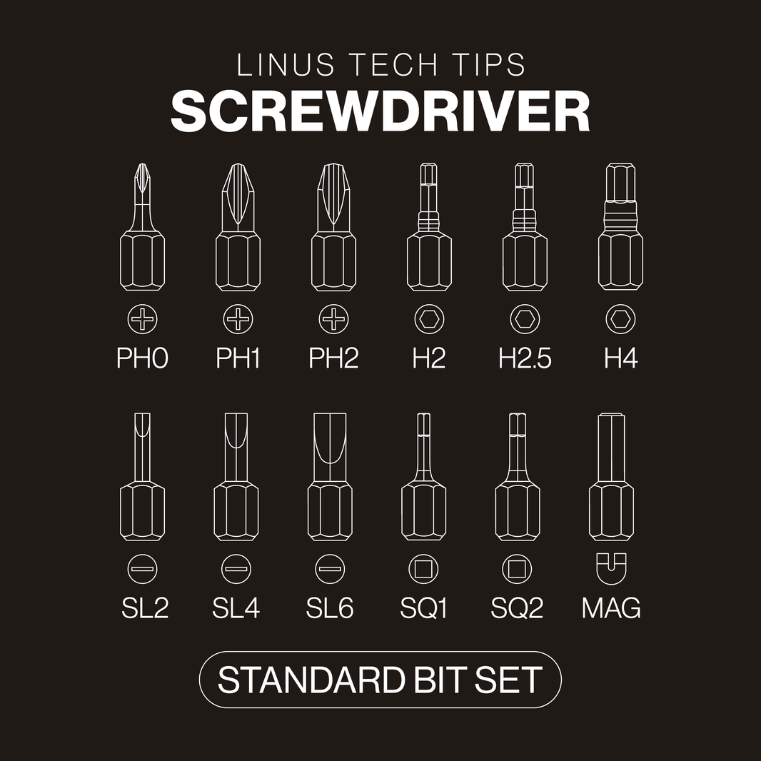 LTT Screwdrivers | PC Building & Electronics Repair Tools – LTTStore Global